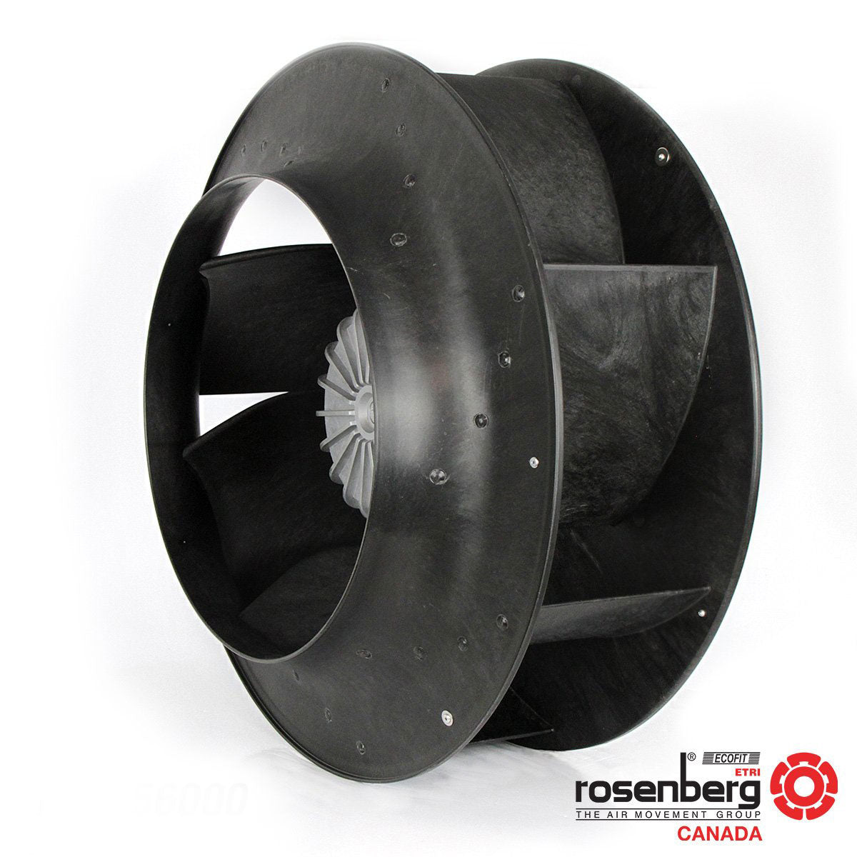Rosenberg Plug EC / ECM fan with backward-curved impeller. GKHR 500-CI ...