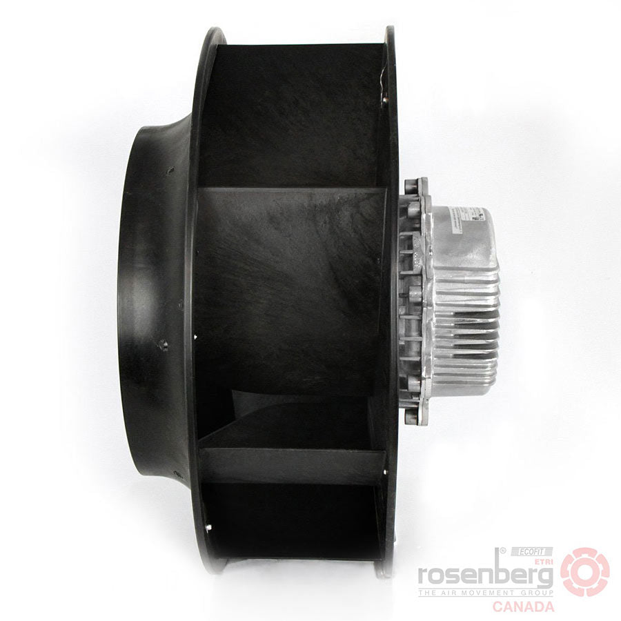Rosenberg EC-Plug Fan (ECM) with backward-curved impeller. Size: 450mm ...