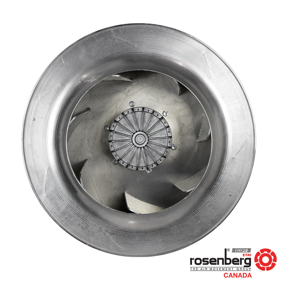 Rosenberg Plug EC / ECM fan with backward-curved impeller. GKHR 500-CI ...