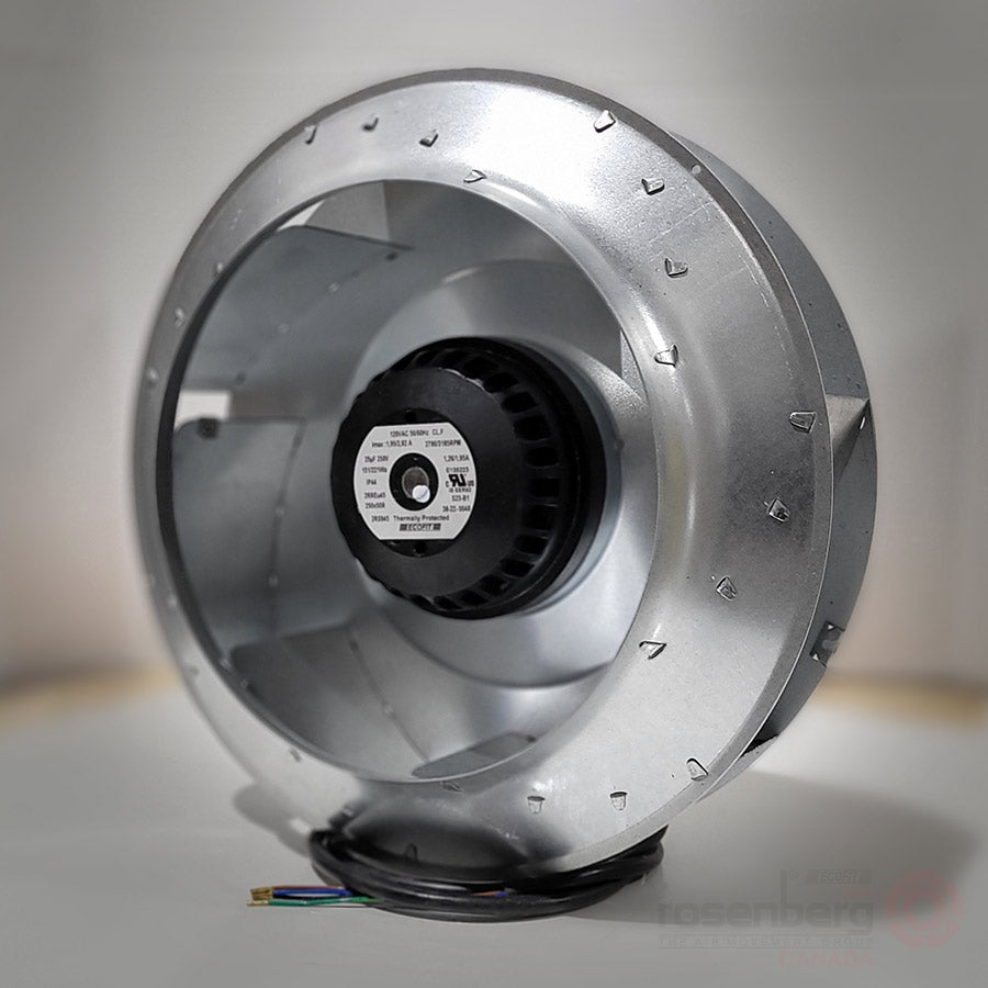 ECOFIT Backward-curved AC Fan, 2RREu45 250x50R (Model S23-B1 ...