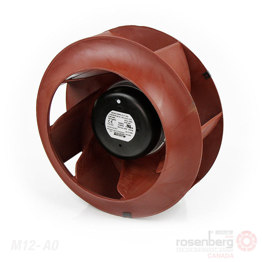 ECOFIT Backward-curved EC Fan /energy-saving ECM fan, RREuG9 225x63R ...
