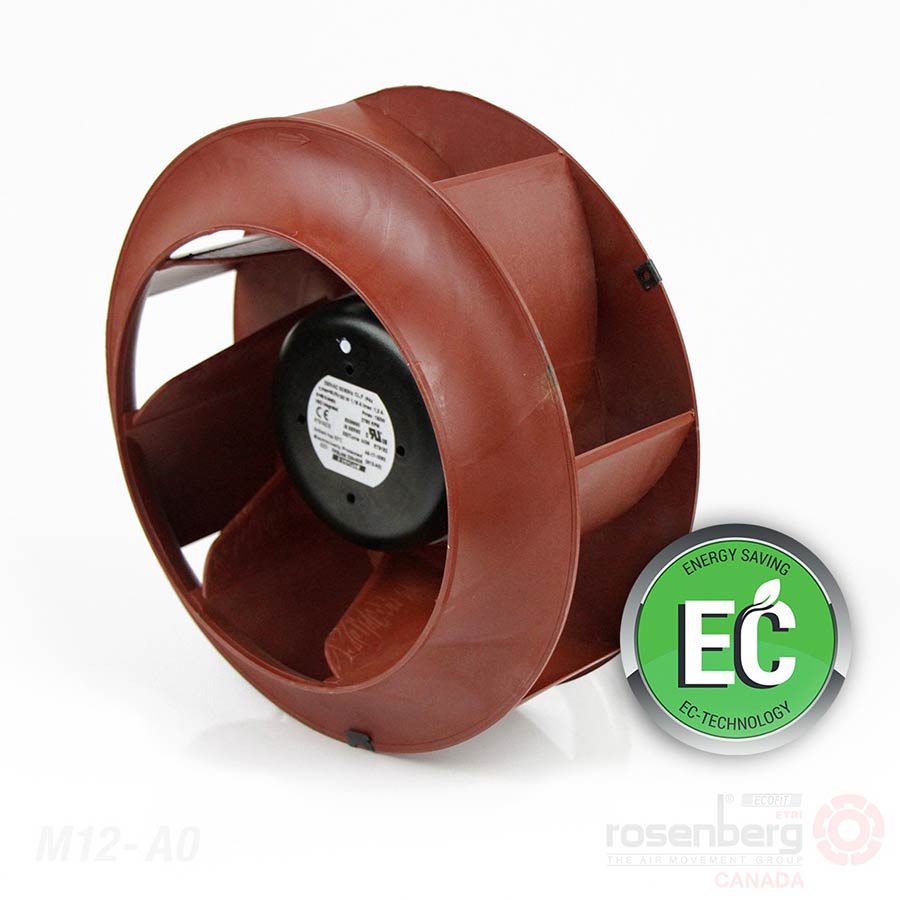 ECOFIT Backward-curved EC Fan /energy-saving ECM fan, RREuG9 225x63R ...