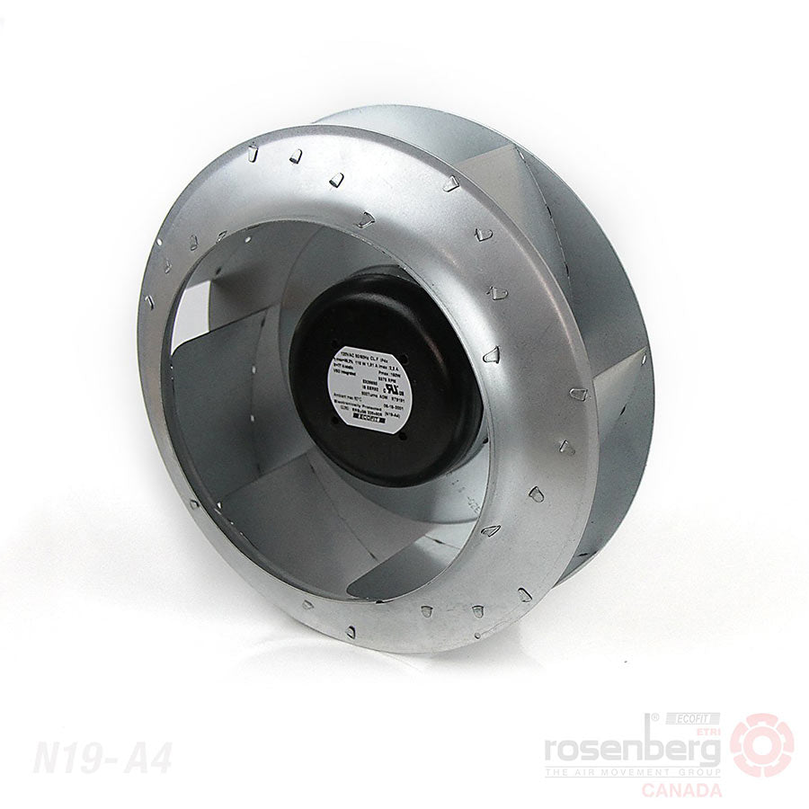 ECOFIT Backward-curved EC Fan /energy-saving ECM fan, RREuG9 225x50R ...