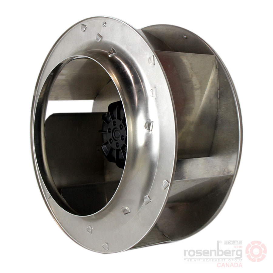 Rosenberg Plug fan with back-curved impeller. DKHR 400-4SW.123.5FA (Mo ...