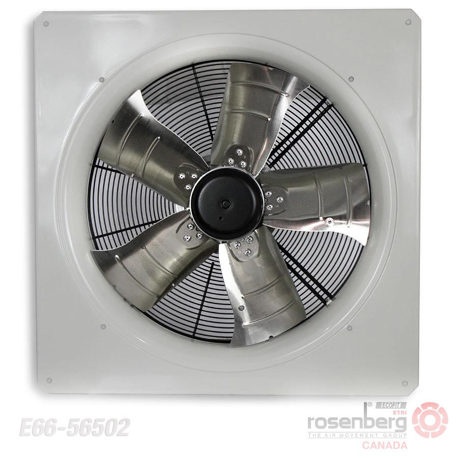 Rosenberg Axial EC (ECM) Fan. (Model E66-56501 / Type: AKSG 560 K.5HF ...